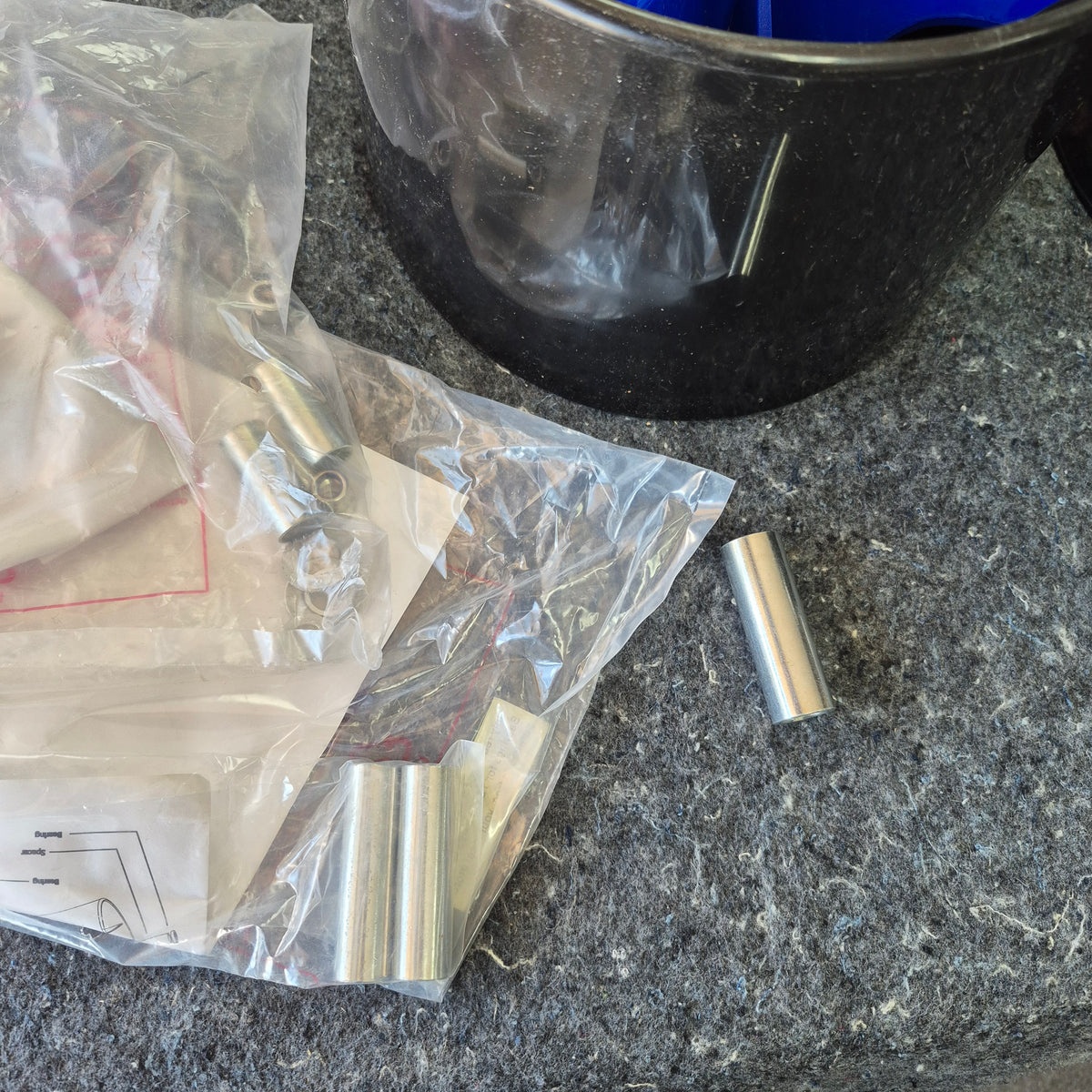Triad Plastic Wheel assembly with bearings and extra wheel (great for ...